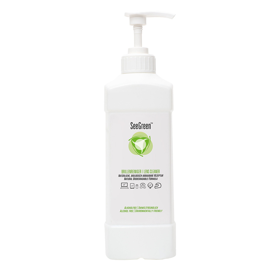 SeeGreen Lens cleaner refill 1L, B&S label